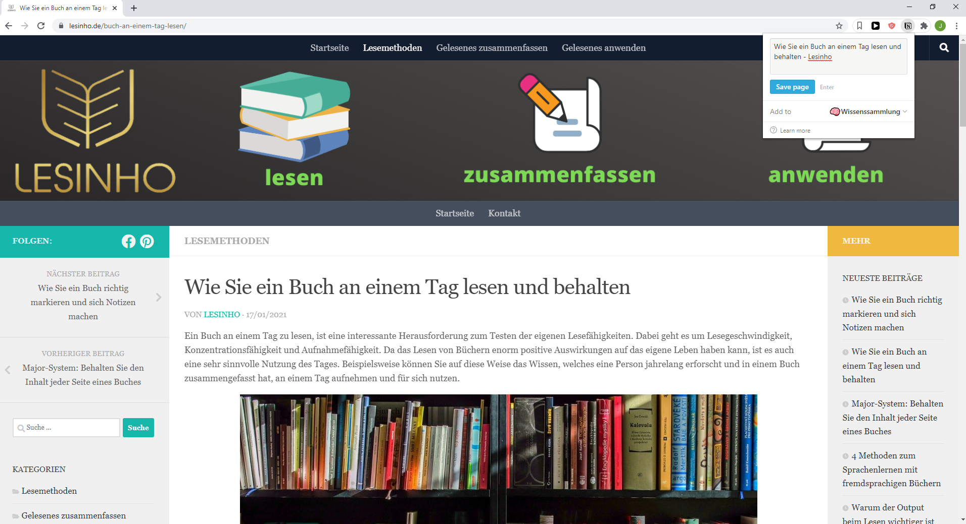 Tool-Review: Nutzen Sie Notion als digitale Wissenssammlung - Lesinho