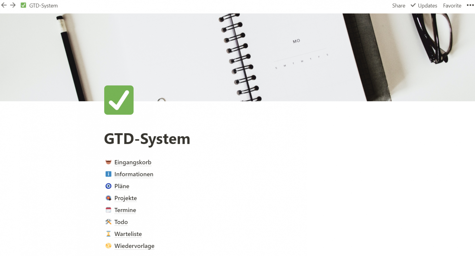 GTD-System zur Organisation Ihrer Aufgaben - Lesinho