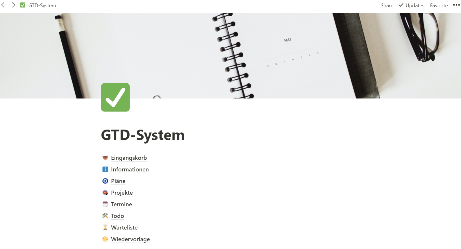 GTD-System zur Organisation Ihrer Aufgaben - Lesinho